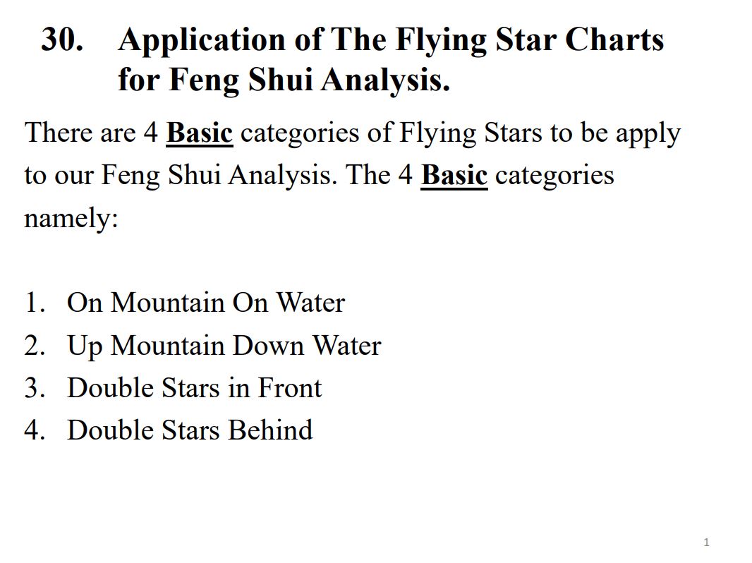 Feng Shui Course – Xuan Kong Flying Stars (with Practical) – Ci Yuan ...